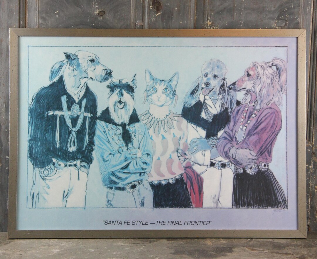 Hilarious and Wonderful santa Fe Style-the Final Frontier Poster, 4 ...