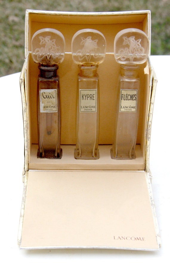 RARE Lancome boxed miniature perfume bottle set, bott… - Gem