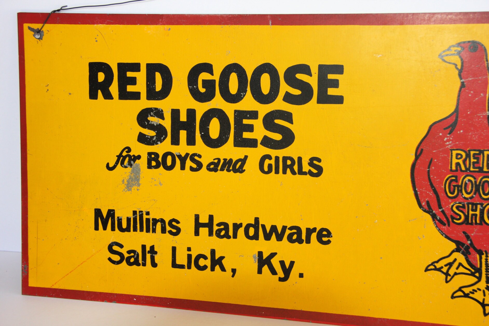 Authentic Red Goose for Boys and Girls, Metal Sign, Vintage - Etsy