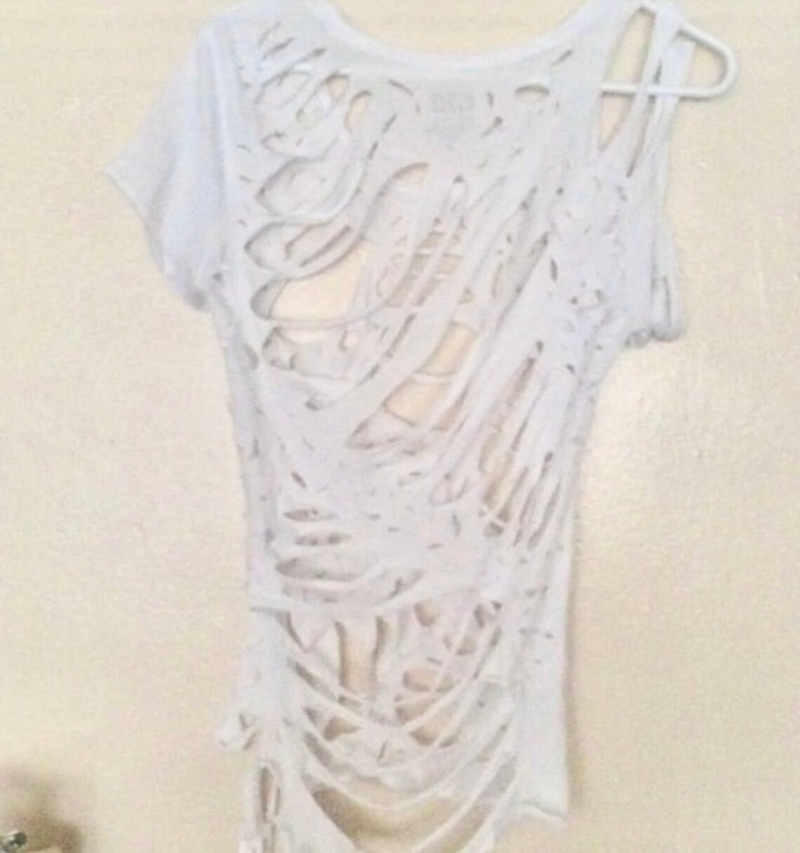 Custom Shredded Tshirt - Etsy