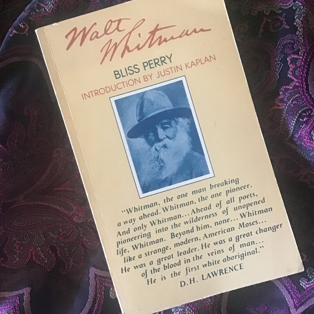 Biography of Walt Whitman - Etsy