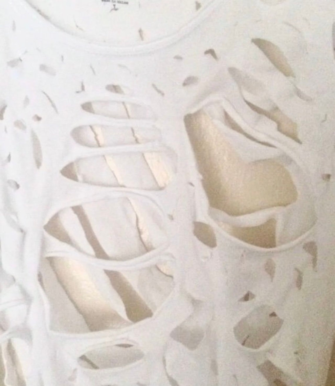 Custom Shredded Tshirt - Etsy