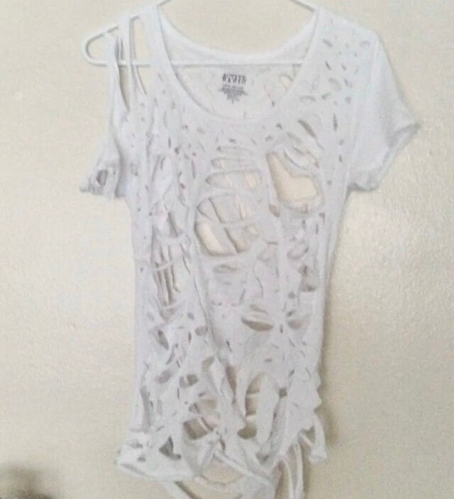 Custom Shredded Tshirt - Etsy