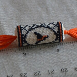 Witch Themed Embroidered Bolster Cushion Witch Hat - Etsy