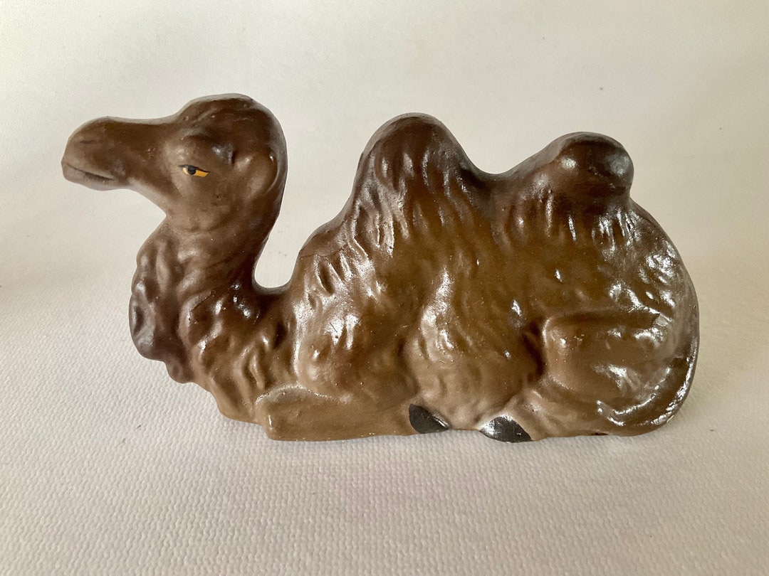 Vtg Laying Camel Paper Mache 6" Scale US Zone GERMANY Ca 1940s Exc - Etsy