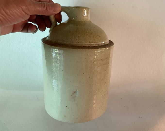 Antique Red Wing 1/2 Gallon Domed Whiskey Jug White Minnesota Salt ...