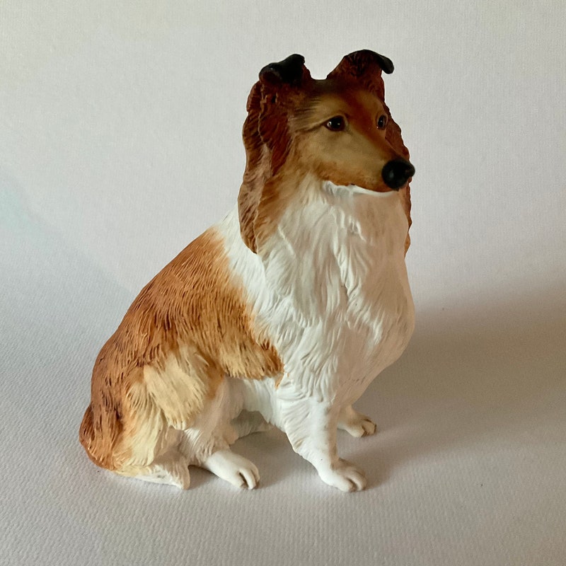 Sheepdog Figurine - Etsy