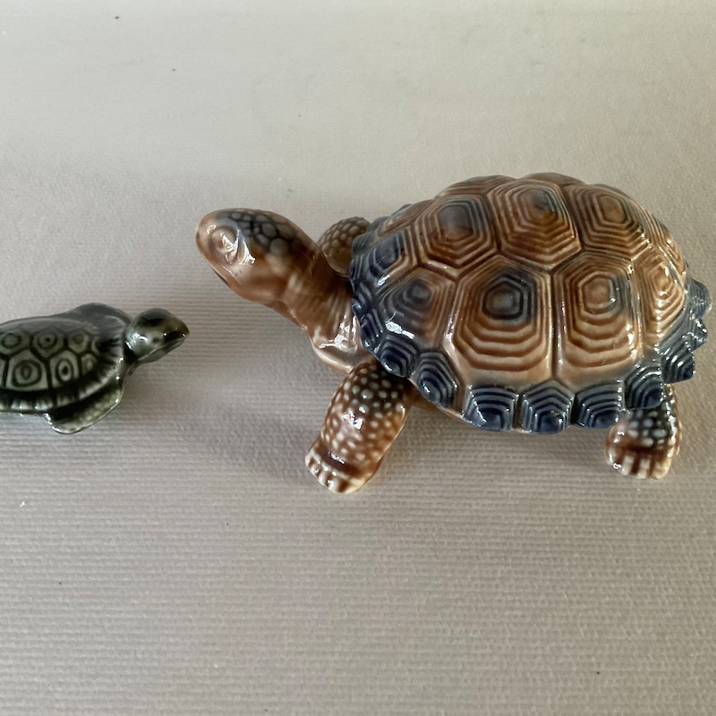 Porcelain Turtle - Etsy