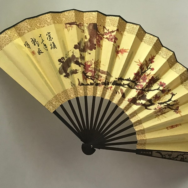 Large Japanese Fan - Etsy