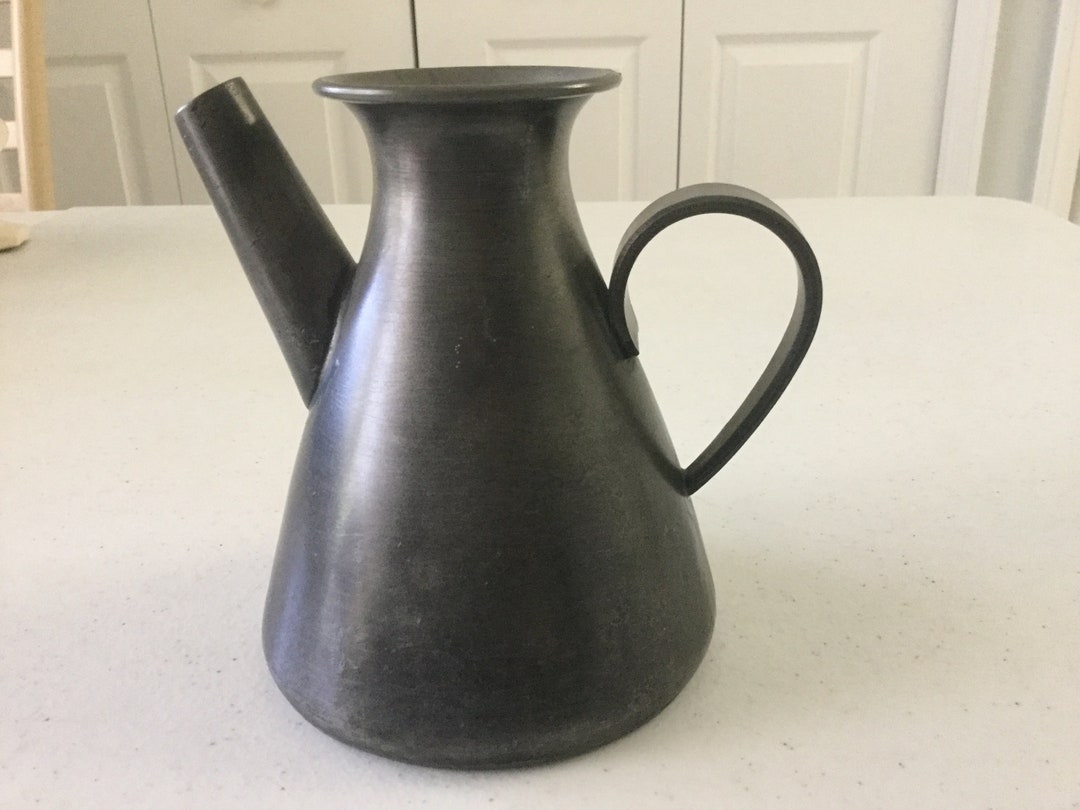 Jean Goardere MCM French Pewter Pitcher VASE France Vintage - Etsy