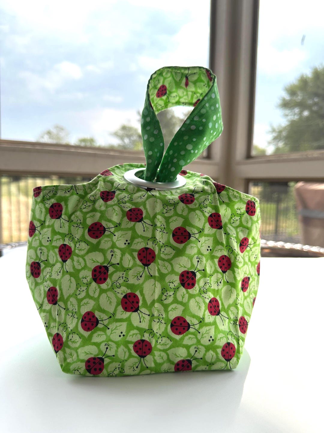 Knitting Bag - Grommet Bag - Etsy