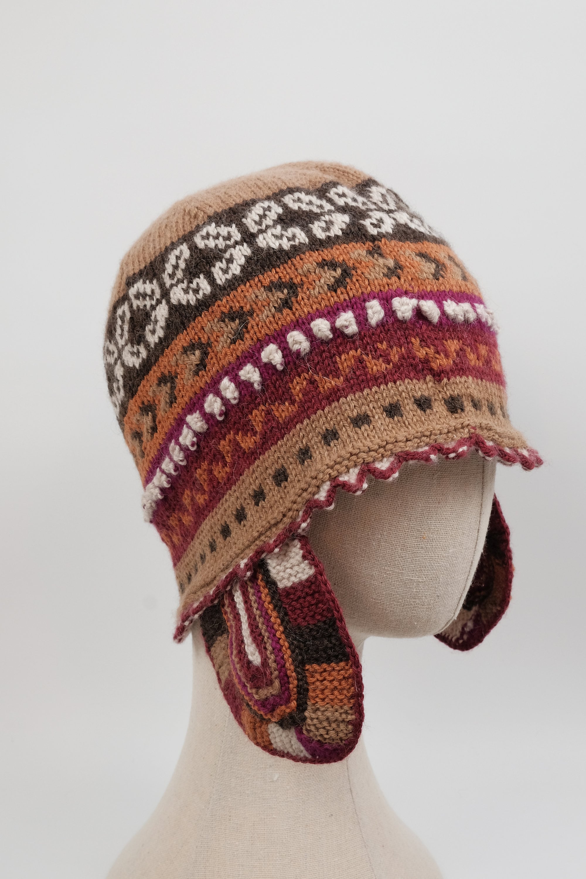 Pattern Peruvian Hats for Kids and Adults - Etsy 日本