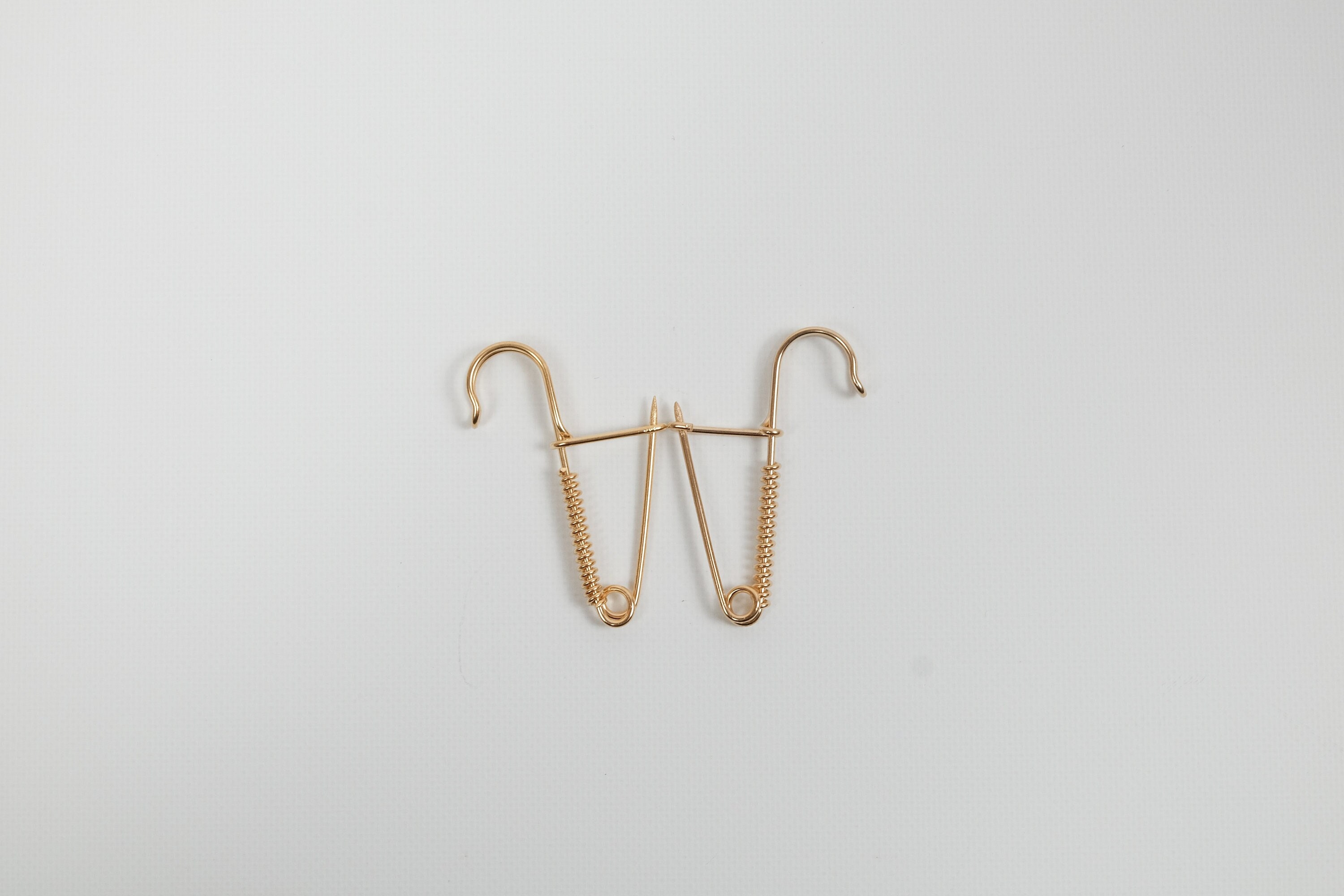 Knitting Pin Pair Traditional Portuguese Knitting Golden | Etsy