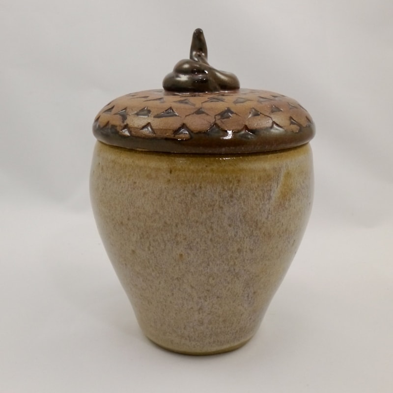 Carved Acorns - Etsy