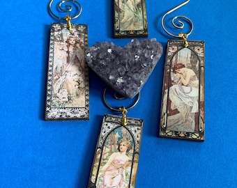 Art Nouveau Mucha - Etsy