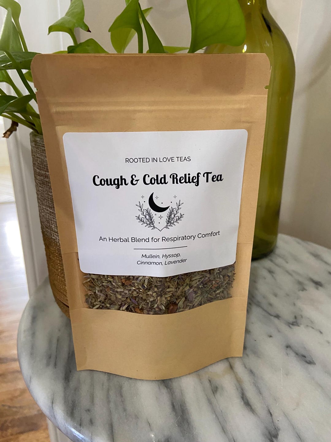 Cough & Cold Relief Tea. Organic and Caffeine-free. - Etsy