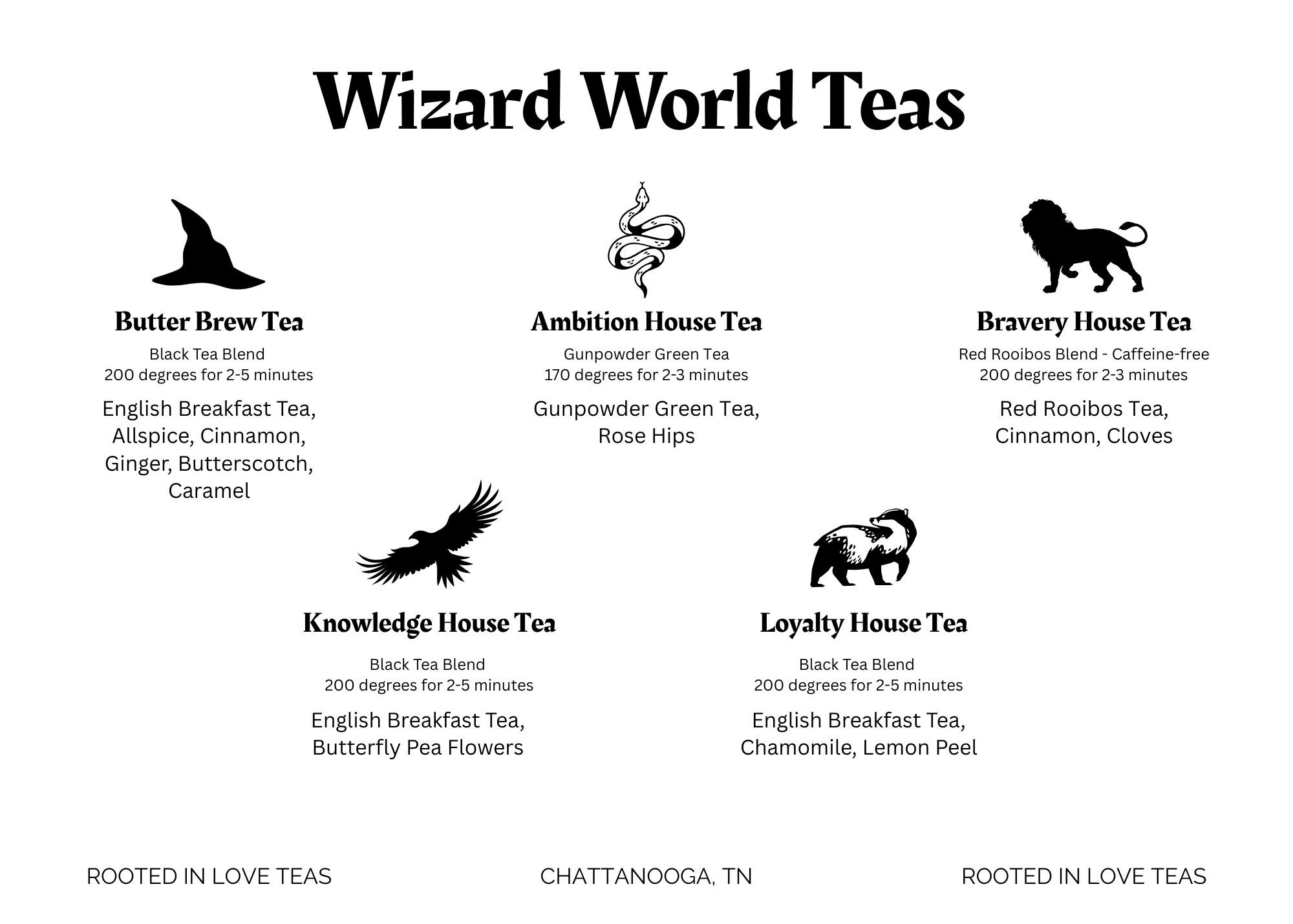 Wizard World Tea Gift Set. - Etsy