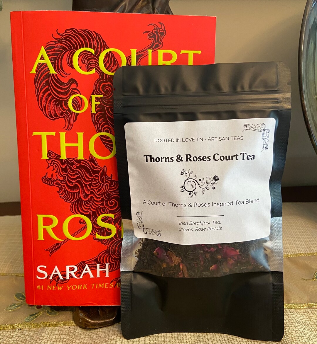 Thorns & Roses Court Tea. Bookish Tea for Hope and Love. Magical Gift ...