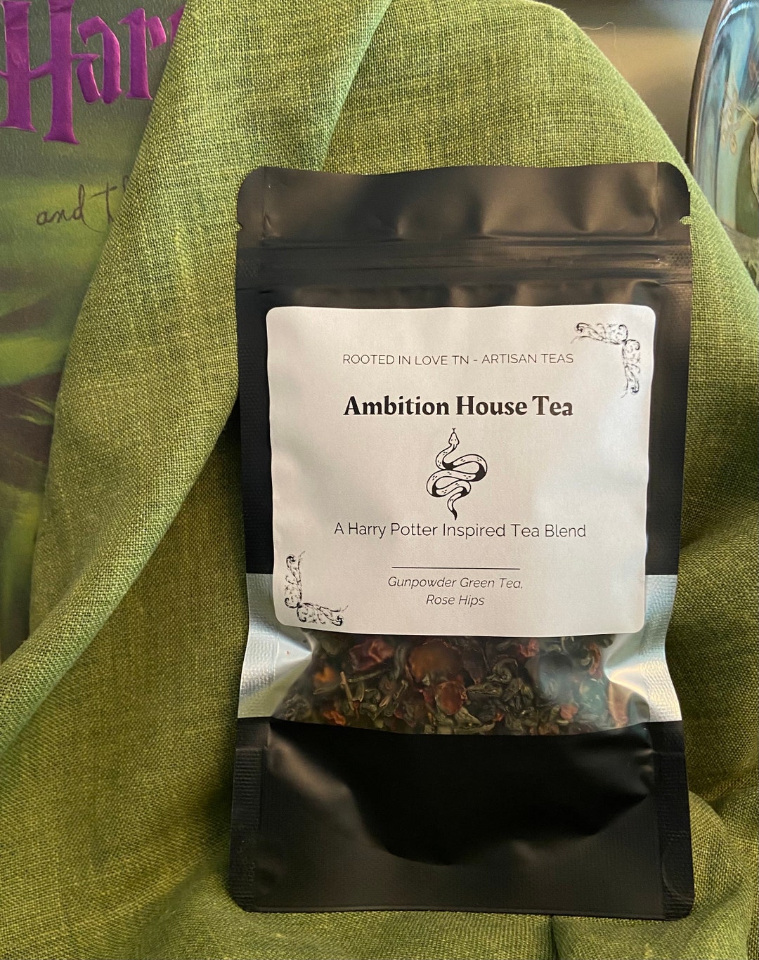 Ambition House Tea. Wizard World Inspired. Bookish Green Tea Delight ...