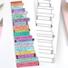Printable Book Tracker Bookmark - 20 Book Stack Bookmark, Reading Log ...