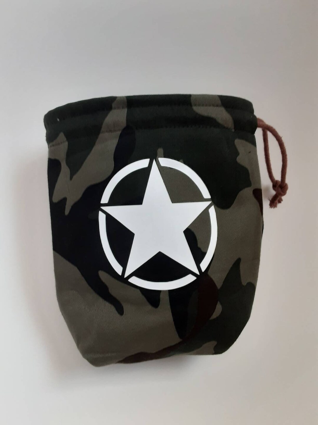 Army Star Dice Bag, Token Bag for Tabletop Games - Etsy