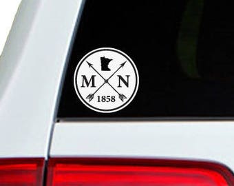Minnesota decal | Etsy