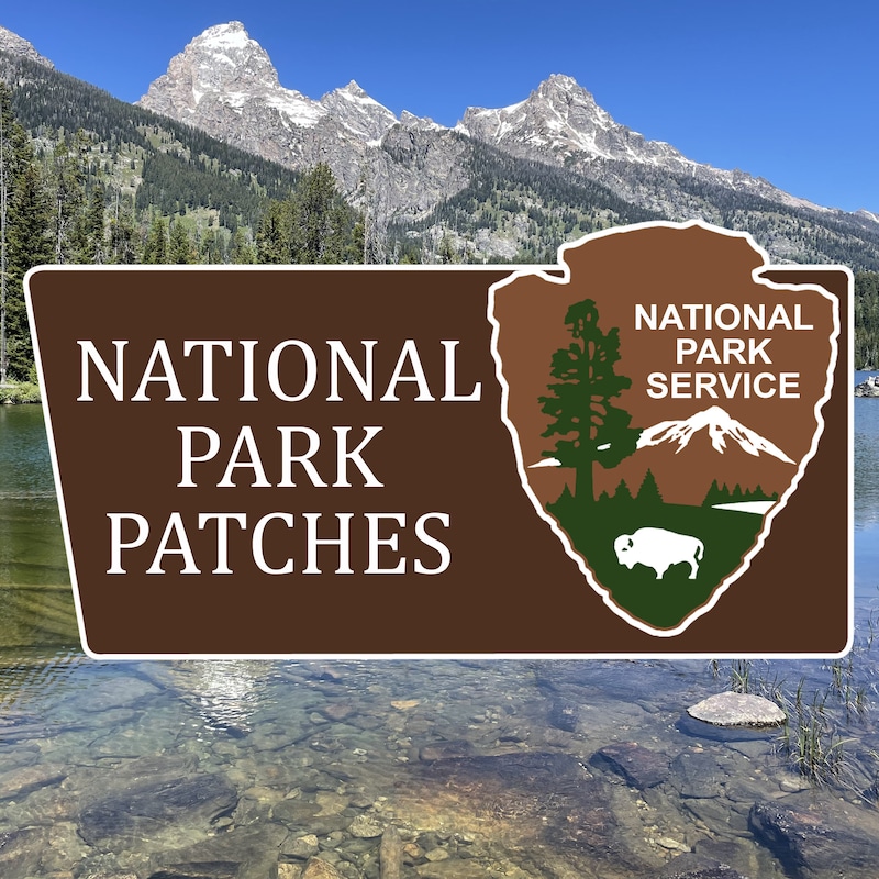National Park Patch - Etsy