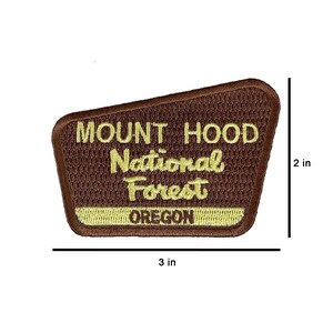 National Forest Patch: Embroidered Iron-on Souvenir - Etsy