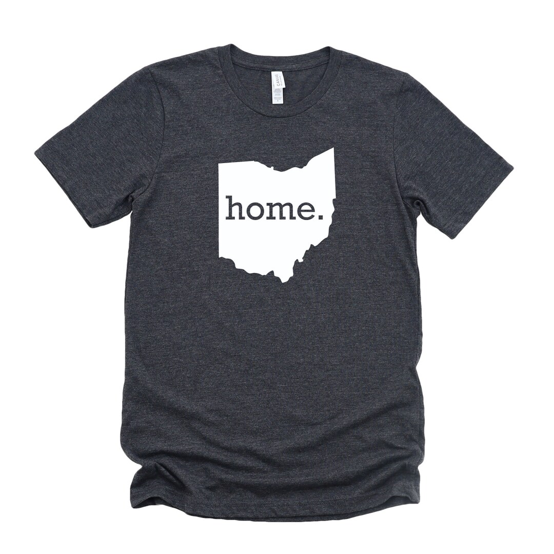 Homeland Tees Ohio Home State T-shirt - Unisex - Etsy