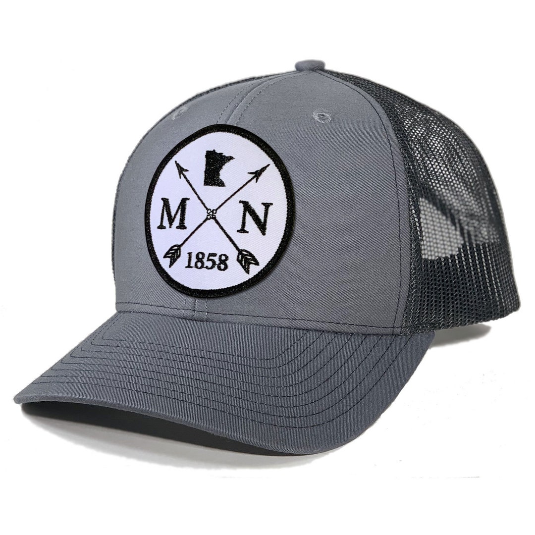 Homeland Tees Minnesota Arrow Patch Trucker Hat - Etsy