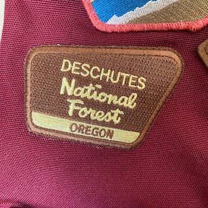National Forest Patch: Embroidered Iron-on Souvenir - Etsy