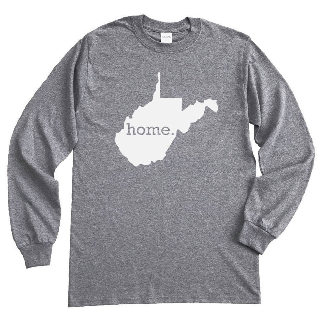 Homeland Tees West Virginia Home Long Sleeve Shirt Home State Unisex T ...