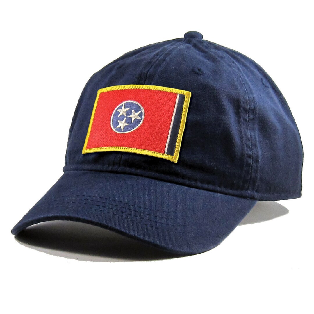 Homeland Tees Tennessee Flag Hat State Flag Embroidered Patch Dad Hat ...