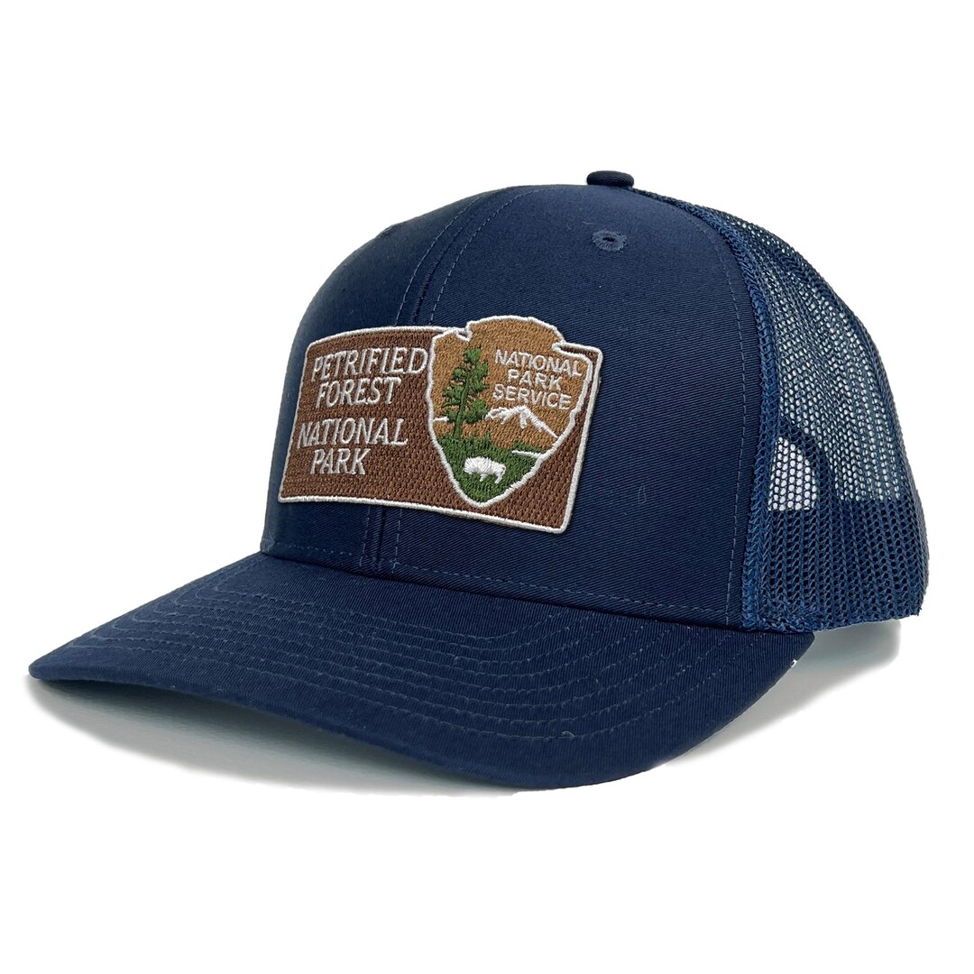 Petrified Forest National Park Trucker Hat: Embroidered Arrowhead Patch ...
