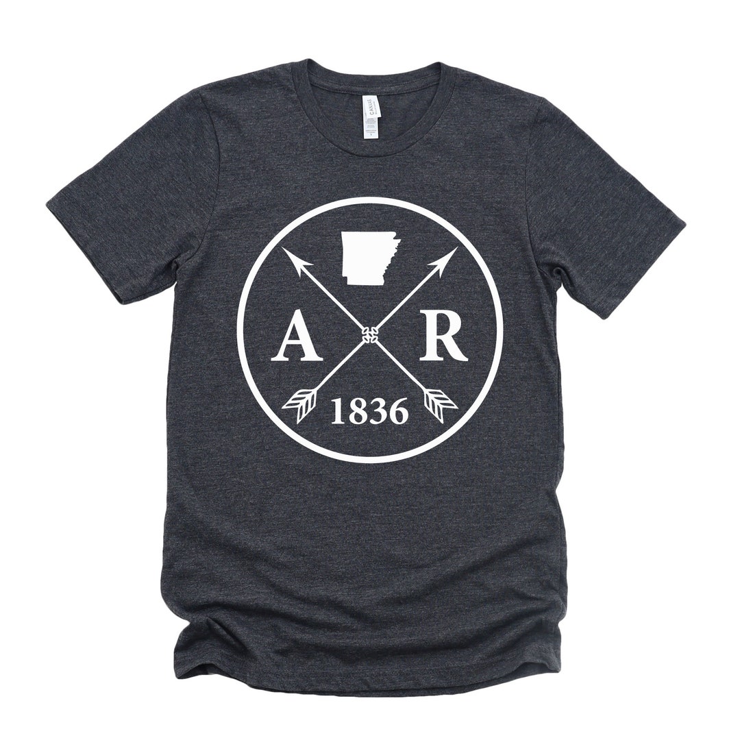 Homeland Tees Unisex Arkansas Arrow T-shirt - Etsy