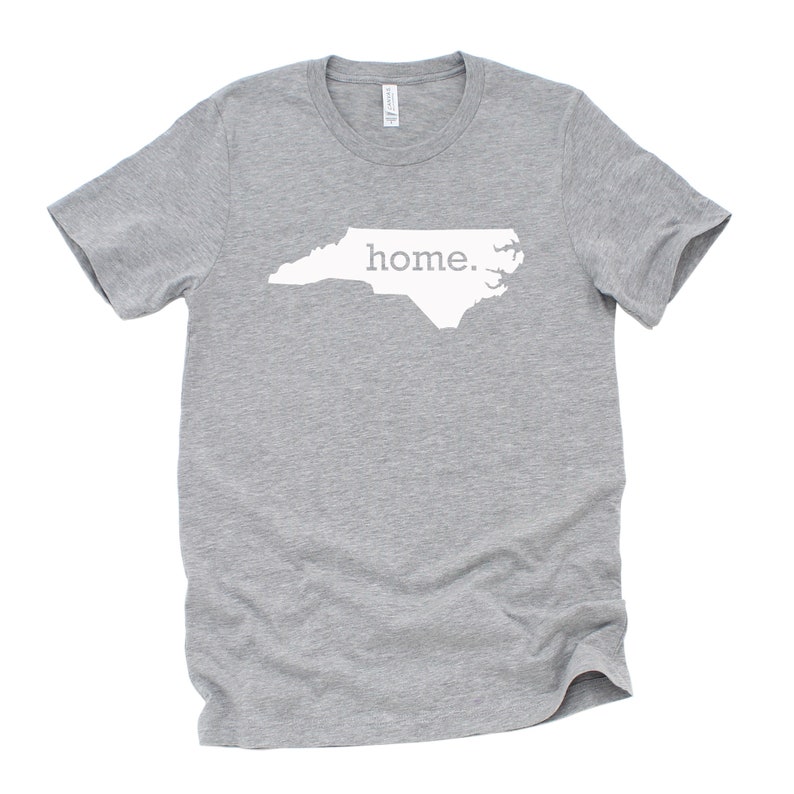 Homeland Tees North Carolina Home State T-shirt - Unisex - Etsy