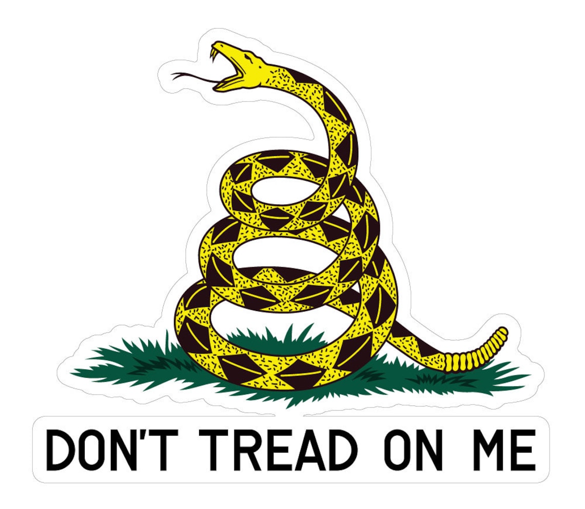 Dont Tread on Me - Gadsden Flag - SVG & AI Vector Download With Various ...