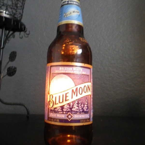 Blue Moon Beer - Etsy