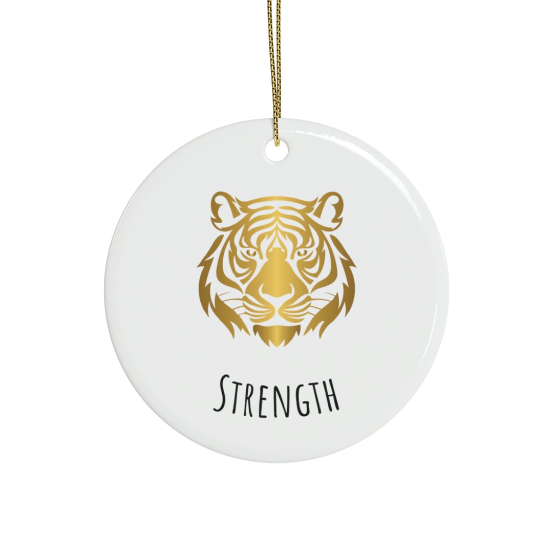 Ornament, Tiger Strength, Protection, Vitality for Courage, Hope and ...