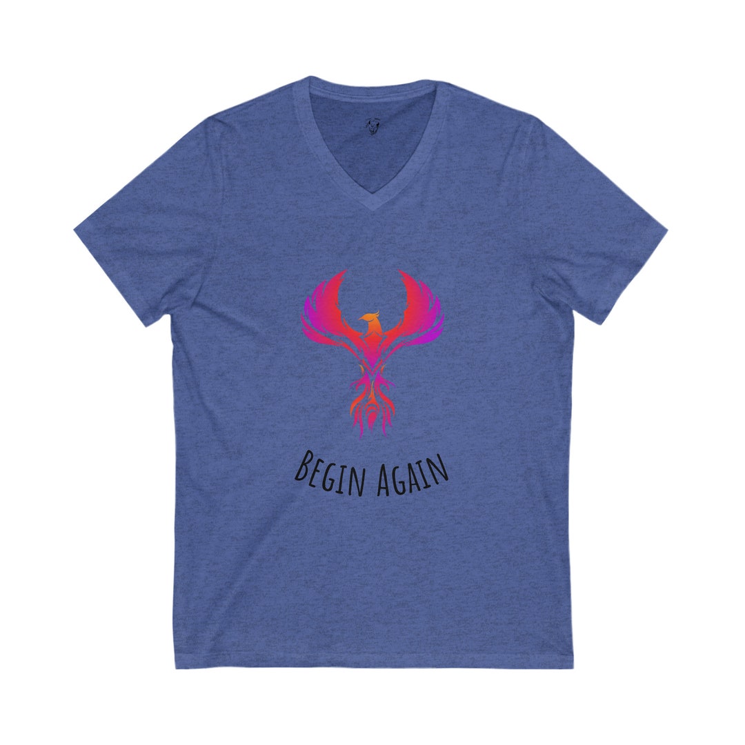Phoenix Transforming, Rebirth, Rising, Begin Again Shirt Unisex Jersey ...