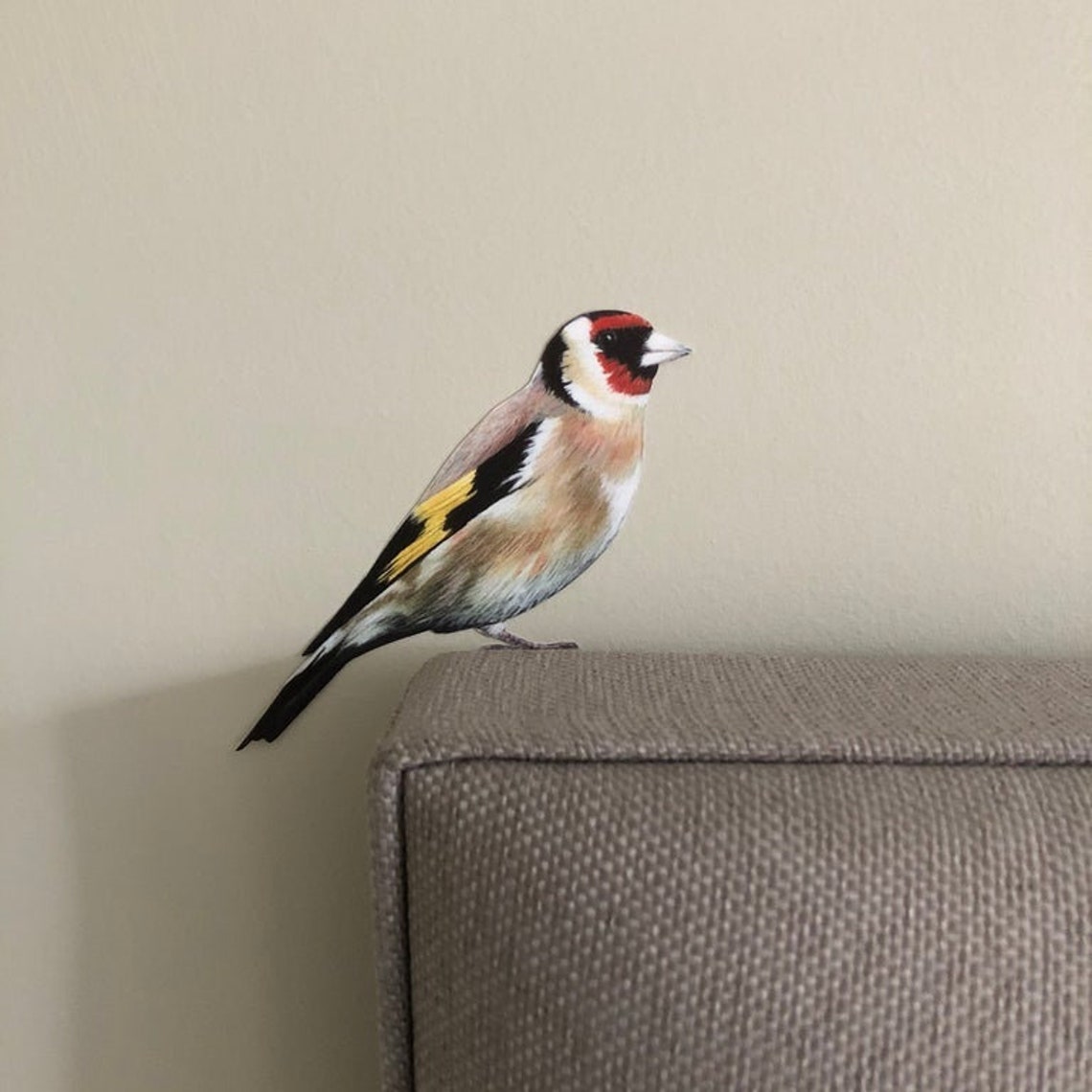Goldfinch Wall Sticker Taken From My Original Painting and - Etsy