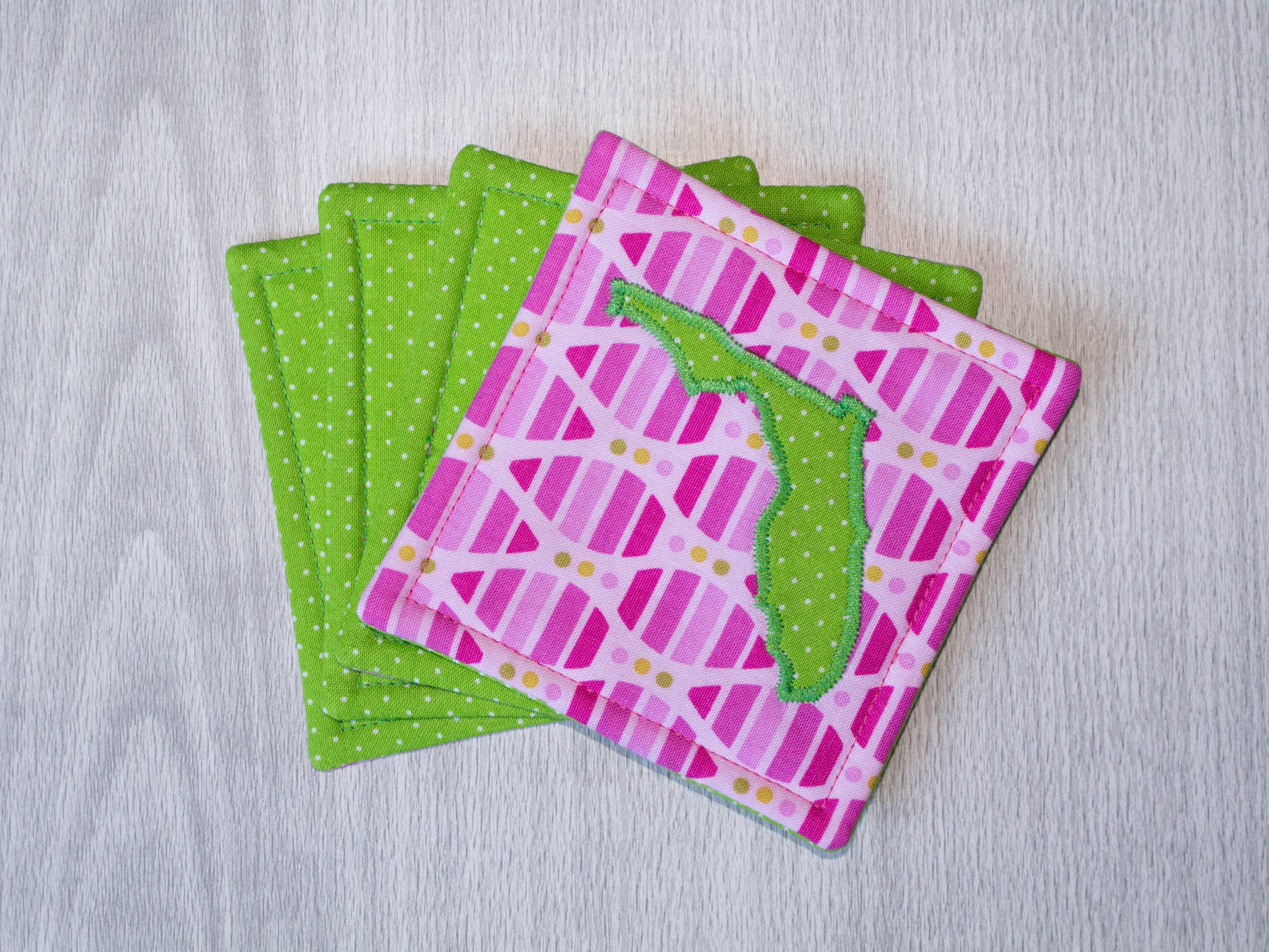 Florida Cloth Drink Coasters - Etsy