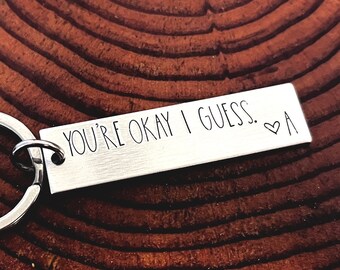 Guess Keychain - Etsy