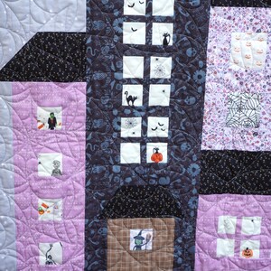 Halloween Quilt Pattern - Haunted House - Etsy