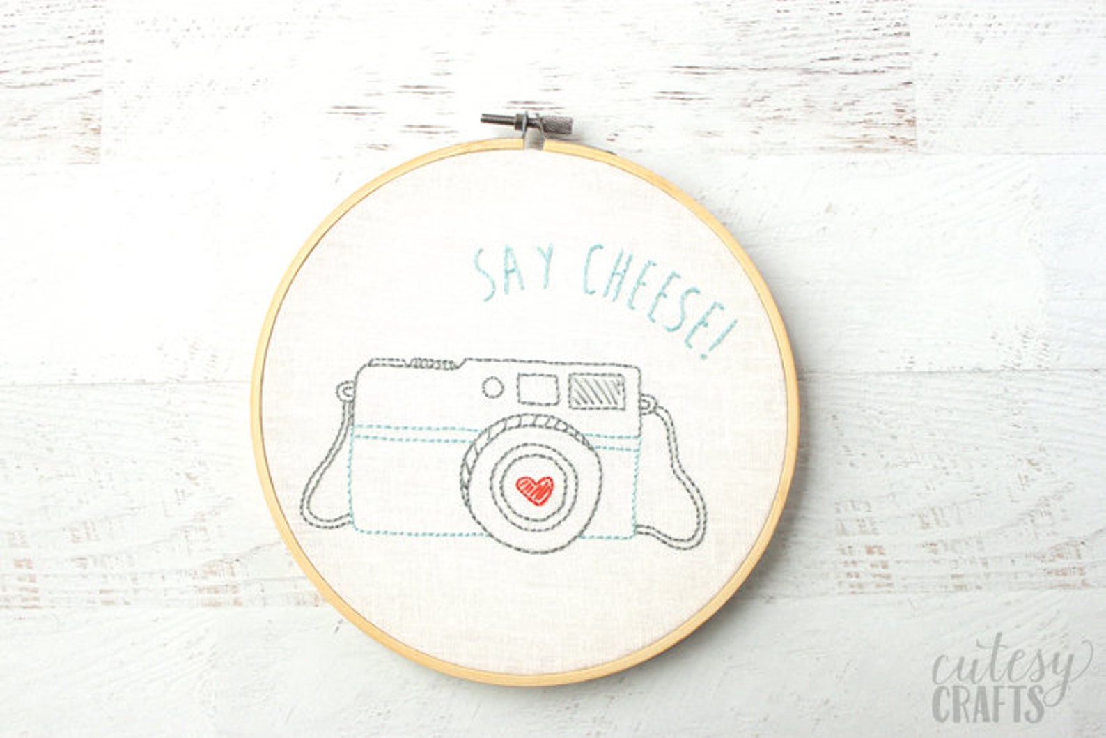 Camera PDF Hand Embroidery Pattern - Etsy
