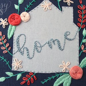 Home PDF Hand Embroidery Pattern - Etsy