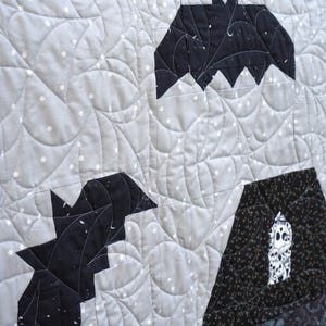 Halloween Quilt Pattern - Haunted House - Etsy