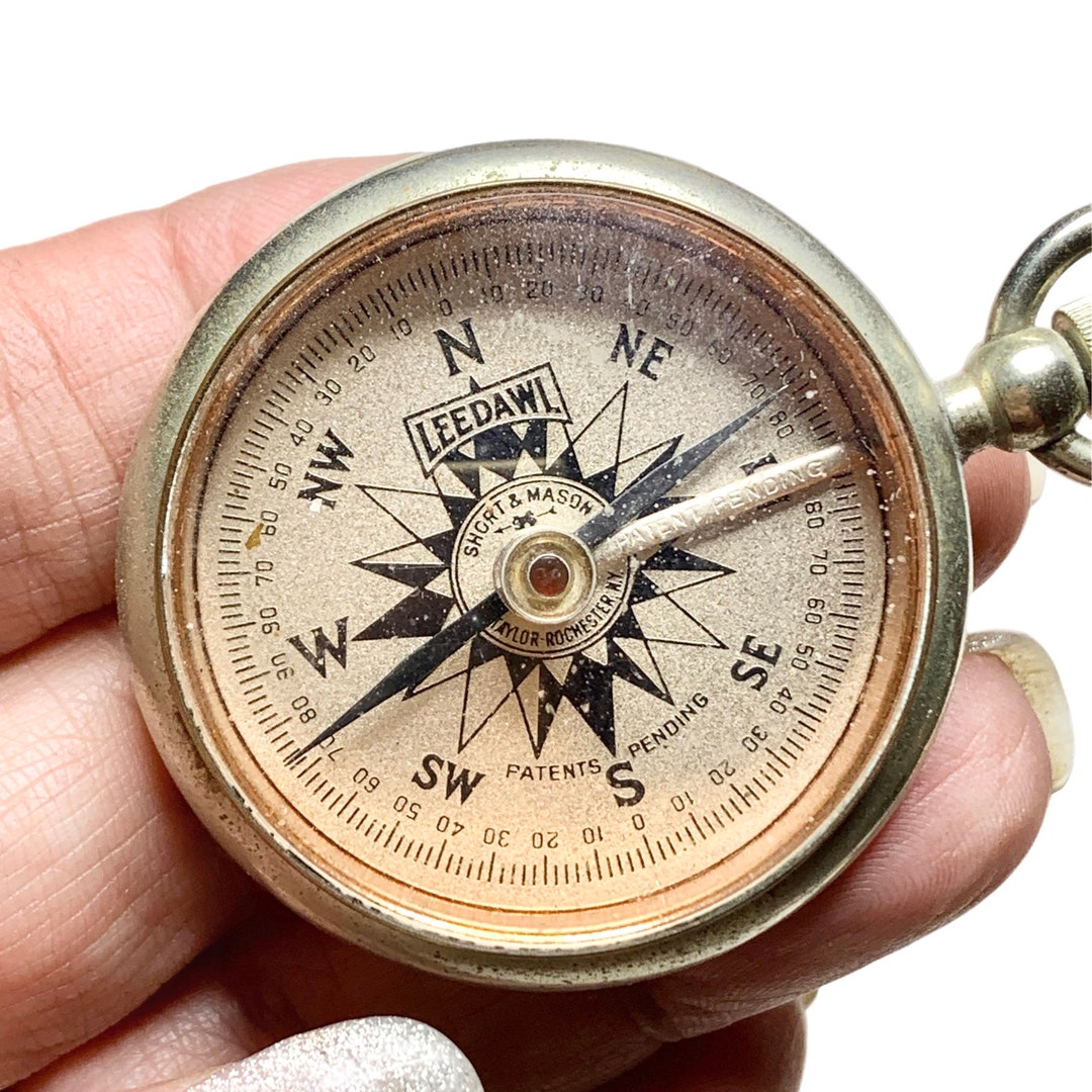 Leedawl Working Compass, Patd Pending , by Taylor, Hiking, Camping - Etsy