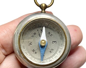 Antique Compass Working by Testrite Made in Germany Stainless Steel ...