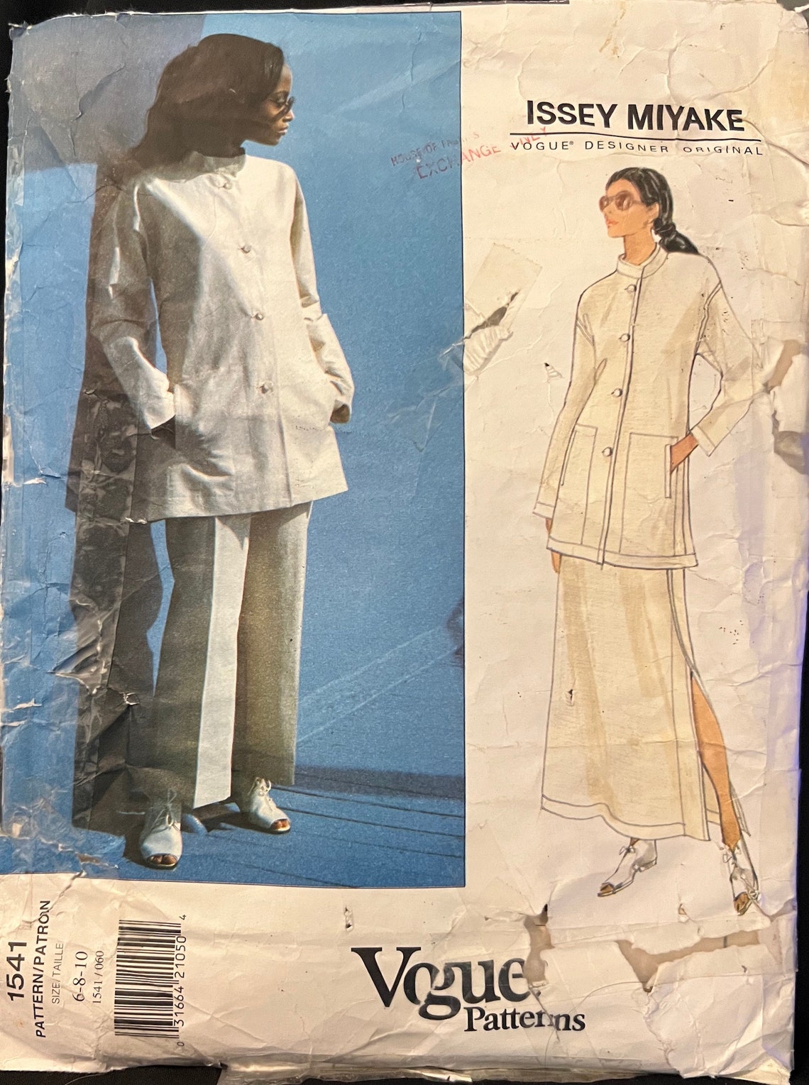 Issey Miyake Vogue Designer Pattern From My Stash - Etsy